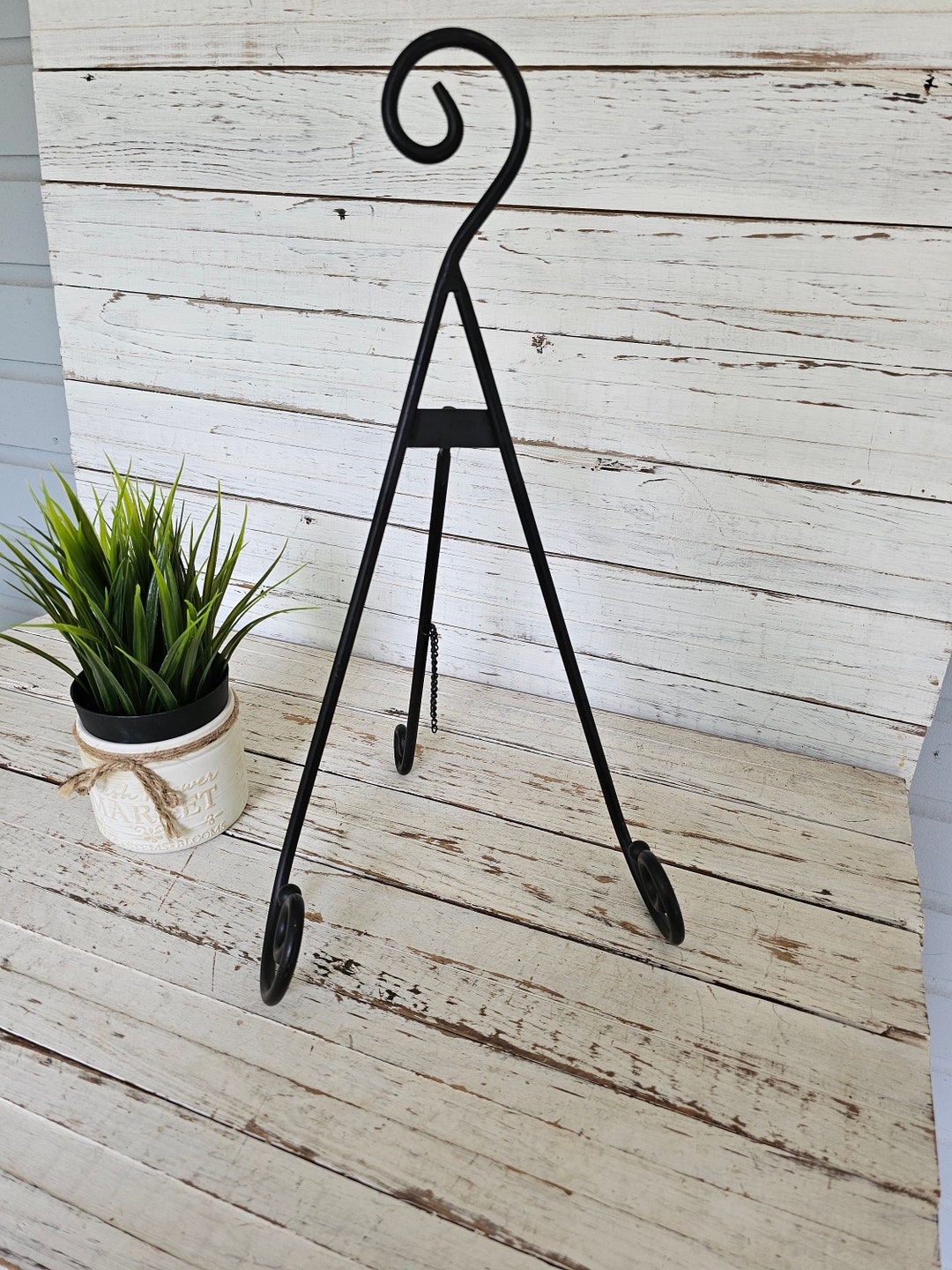 Beautiful Tall Black Easel Tall and Sturdy Tabletop Easels Perfect for ...