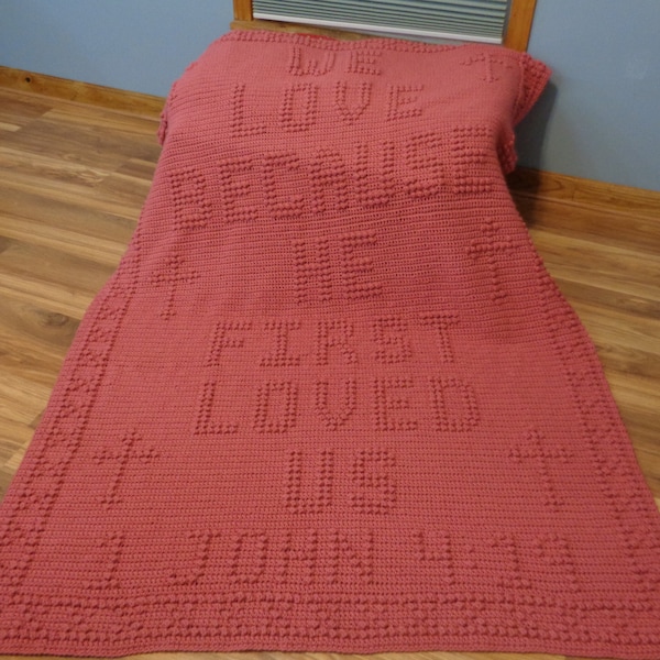 Bible Verse Crochet Pattern - Etsy