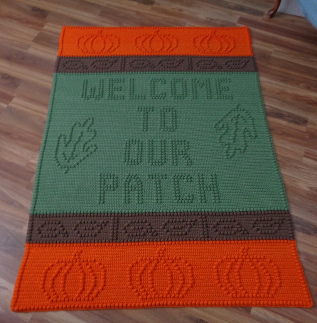Crochet Fall Pattern Our Patch - Etsy