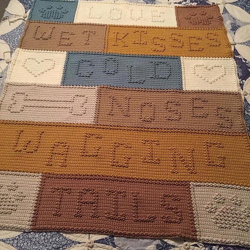 Crochet Waffle Stitch Blanket Pattern Easy Waffle Stitch - Etsy