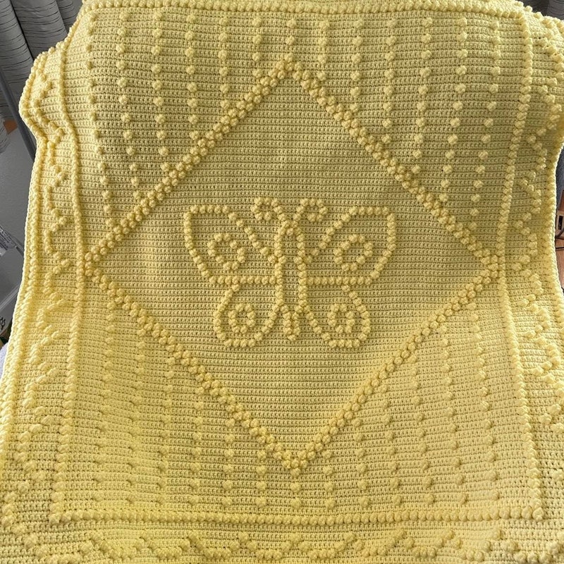 Butterfly Afghan Pattern - Etsy