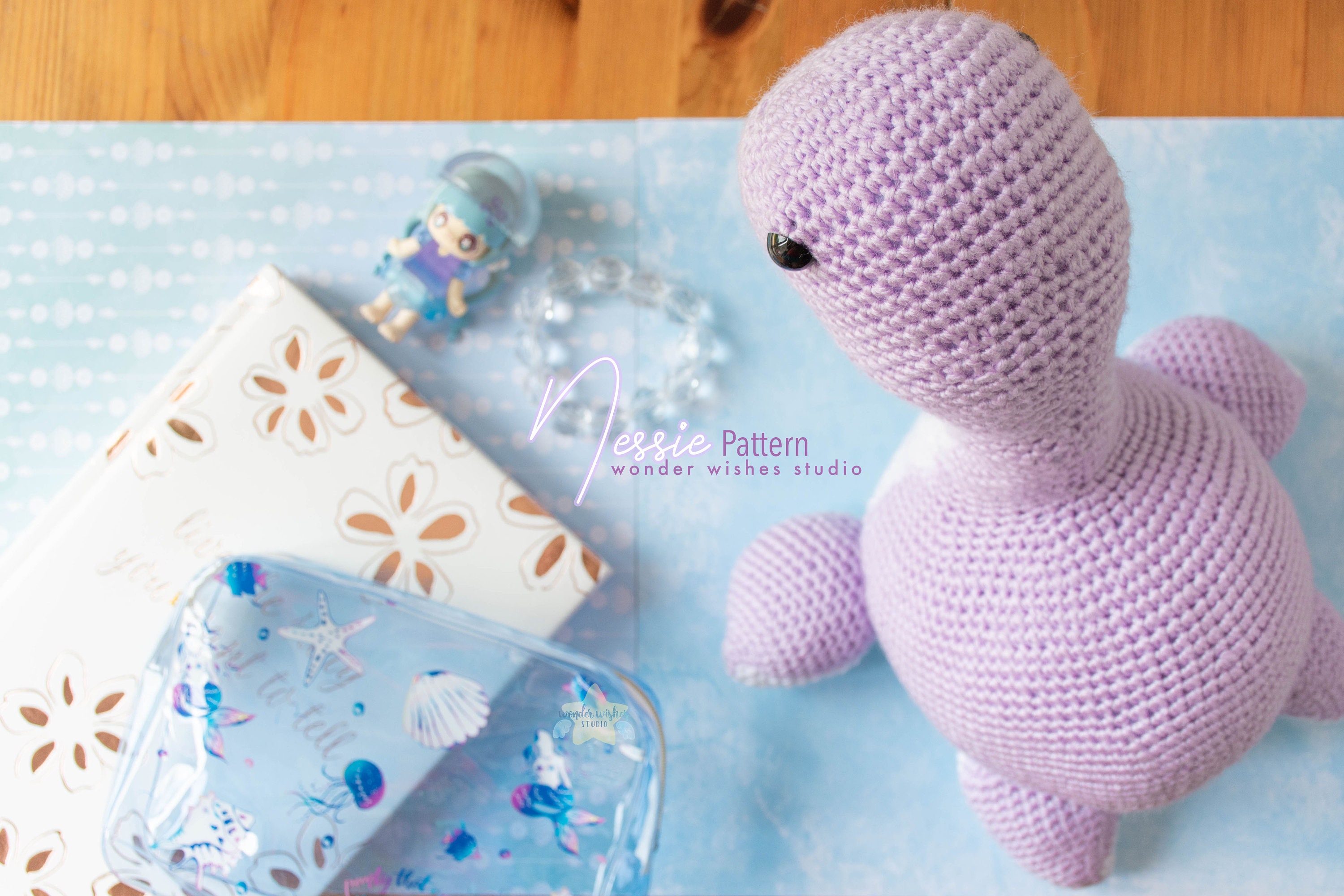 Nessie Amigurumi Pattern Loch Ness monster crochet pattern | Etsy