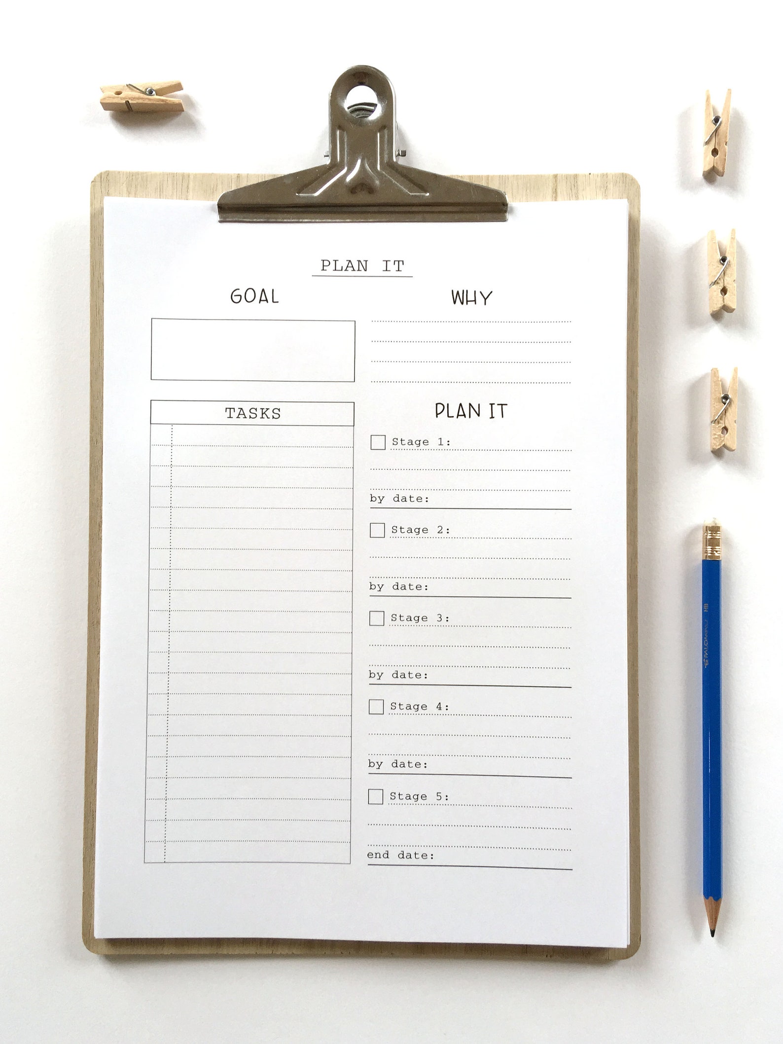 Explore & Plan Pages Creative Planner Printable, Idea Organizer Planner ...