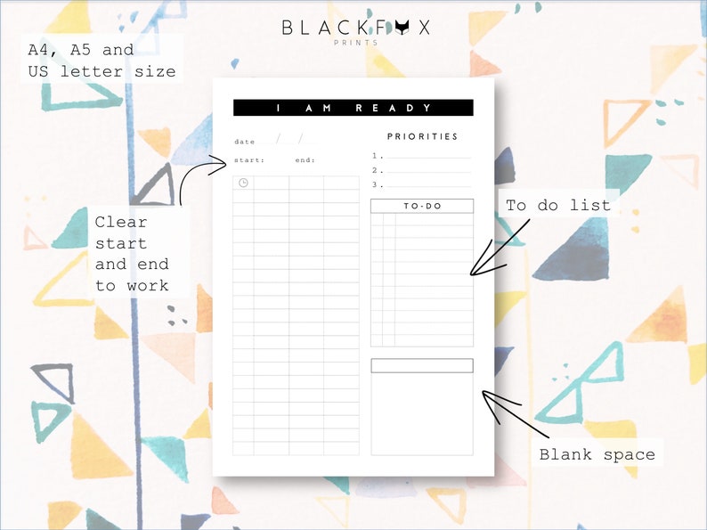Daily Hustle Planner, Girl Boss Daily Planner Pages, Business Planner ...