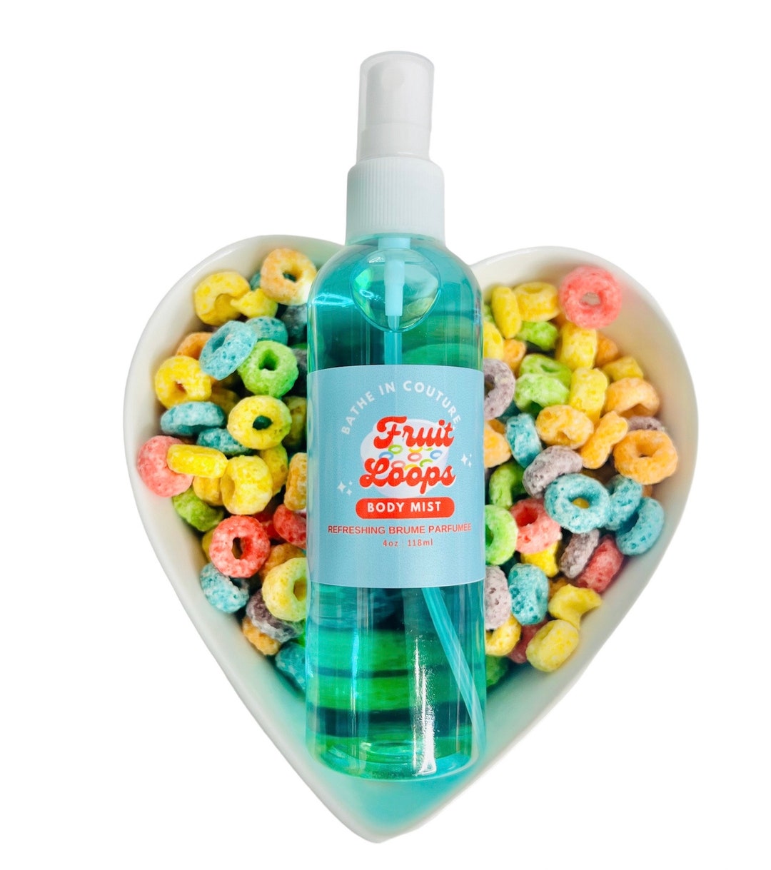 Fruit Loops Body Mist Scented Spray Gift Idea Fruity Cereal Scent Body ...