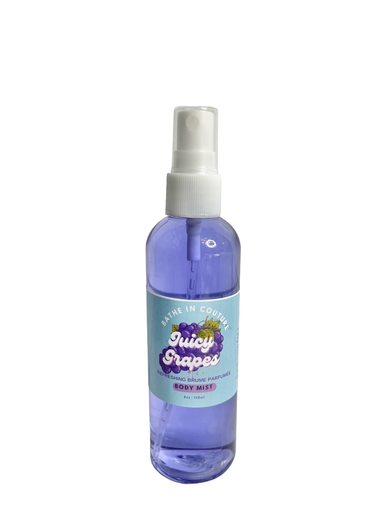 Juicy Grape Body Mist | Sweet Fruity Fragrance Spray - Etsy