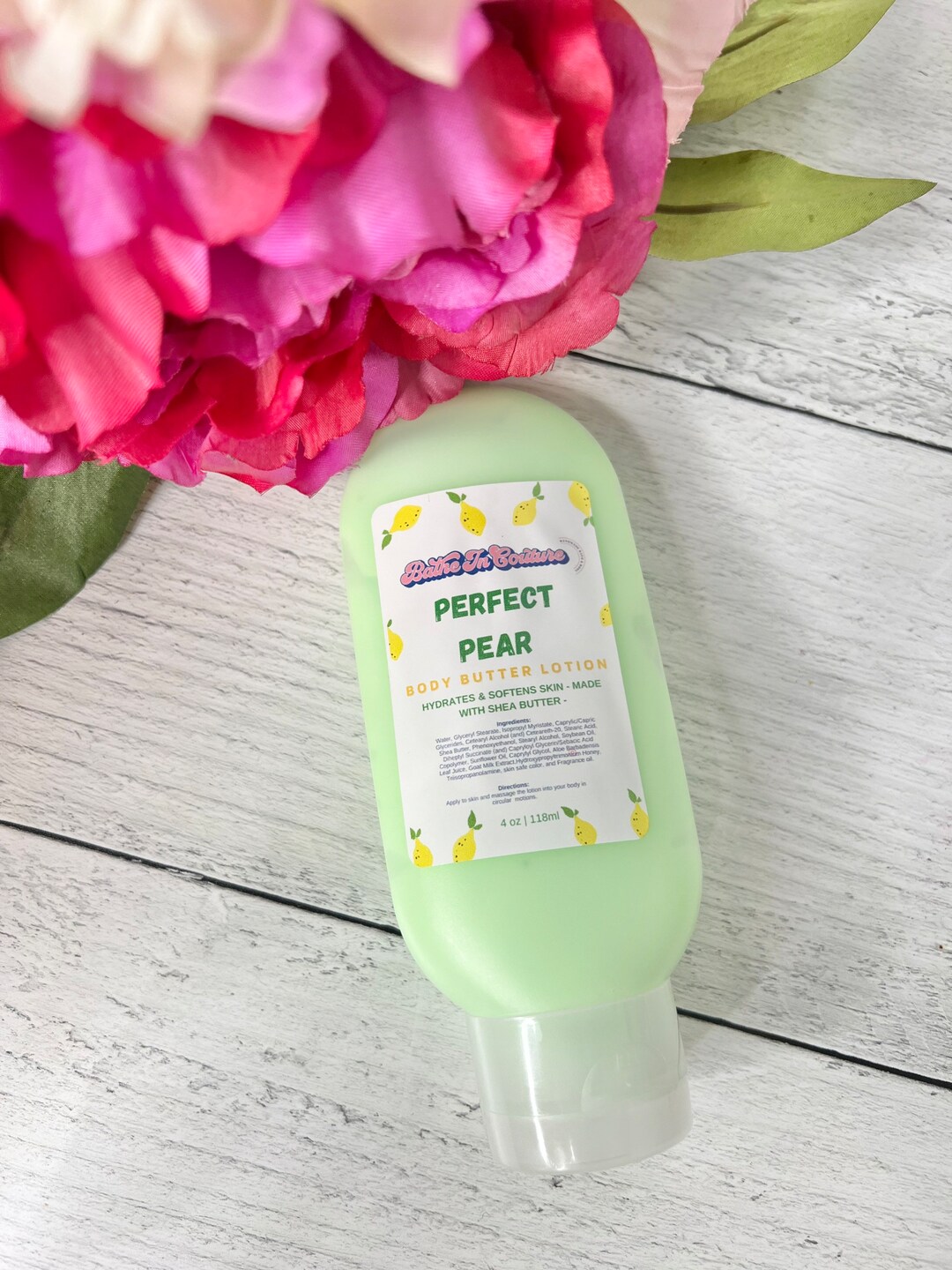 Pear Body Butter Lotion, Hand and Body Lotion, Gifts Under 10, Body ...