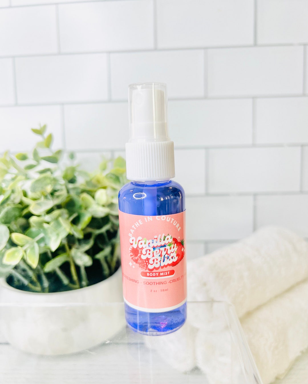 Vanilla Berry Bliss Body Mist Berry Body Spraybody Body - Etsy