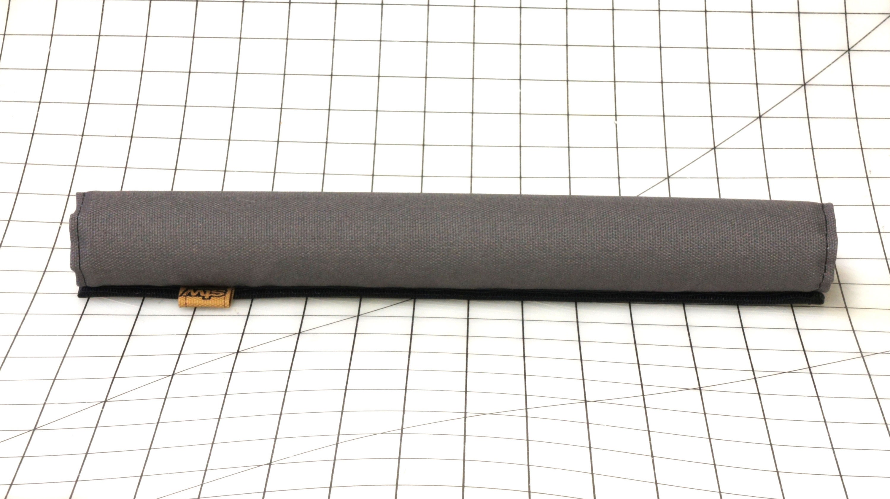 Gray Canvas Bike Top Tube Protector Fixed Gear Bike Polo Frame Pad. - Etsy