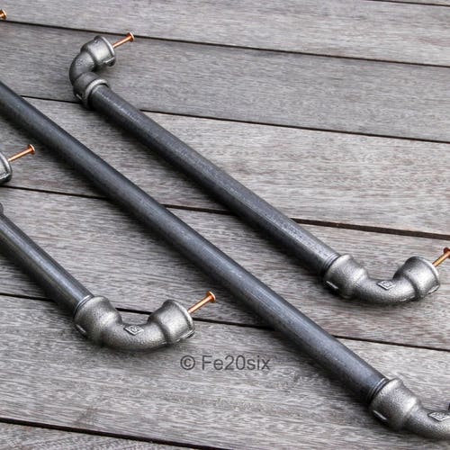 Pipe Pipework Industrial Furniture Cupboard Door Drawer Handle - Etsy