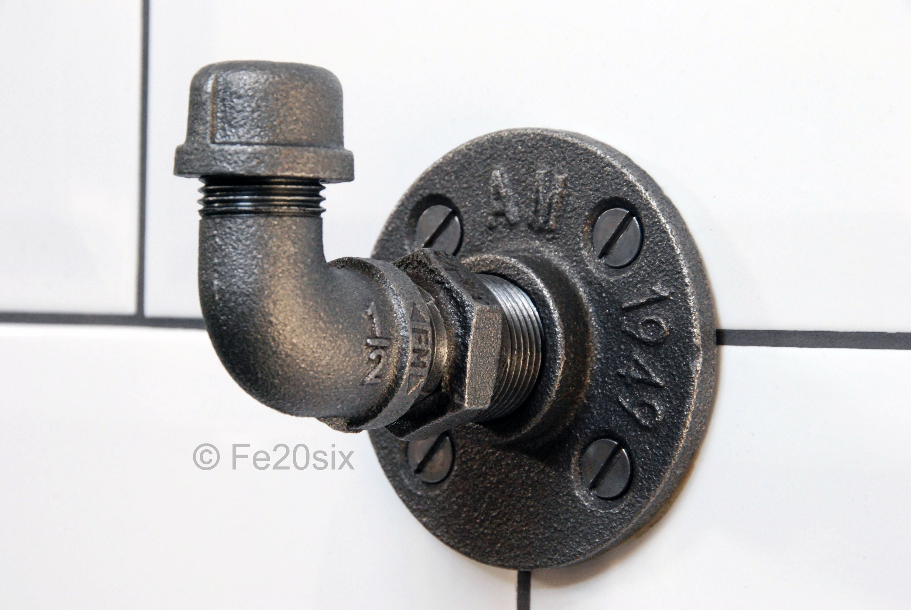Urban Industrial Retro Steampunk Rustic Hook Peg for Coat Hat Bag Scarf ...