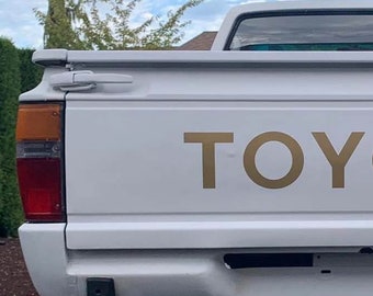 1984 1988 Pickup Tailgate Decal flat Tailgate Large Etsy Canada
