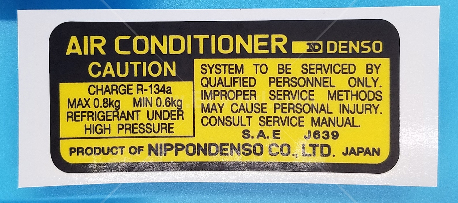 80s, 90s Air Conditioner CAUTION Decal - Etsy