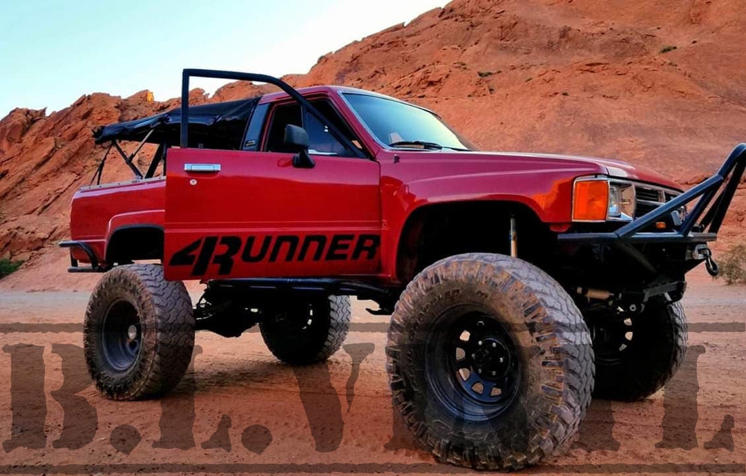 1984-89 '4runner' Decals - Set of 2 - Etsy