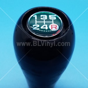 5-speed Shift Pattern Decal, 24mm (discontinued) - Etsy