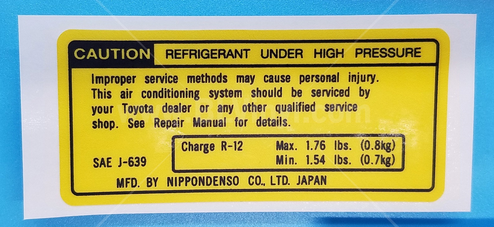 80s, 90s Air Conditioner CAUTION Decal - Etsy