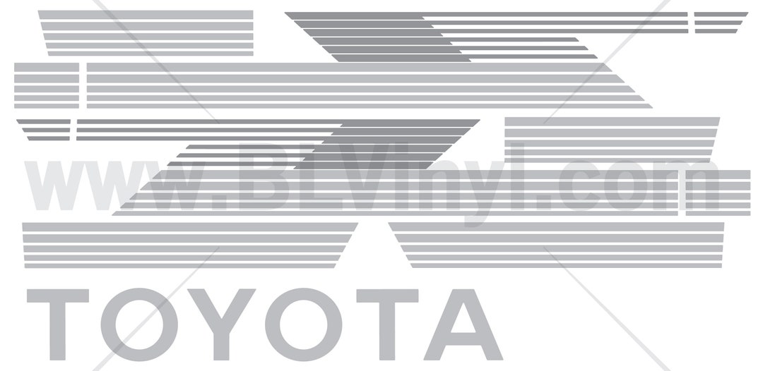 1987 EVP Pickup Decals V1.0 (2wd, Single Cab, Short Bed) - Etsy