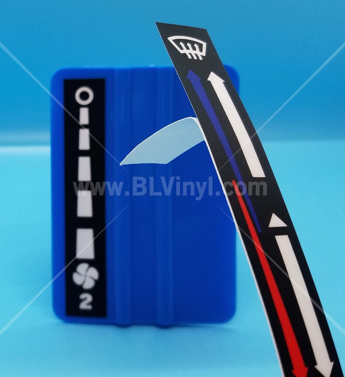 Climate Control Stickers for Defender 90 - Etsy