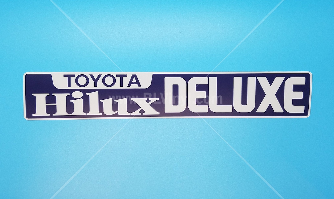Limited Edition Hilux Deluxe Bumper Sticker - Etsy