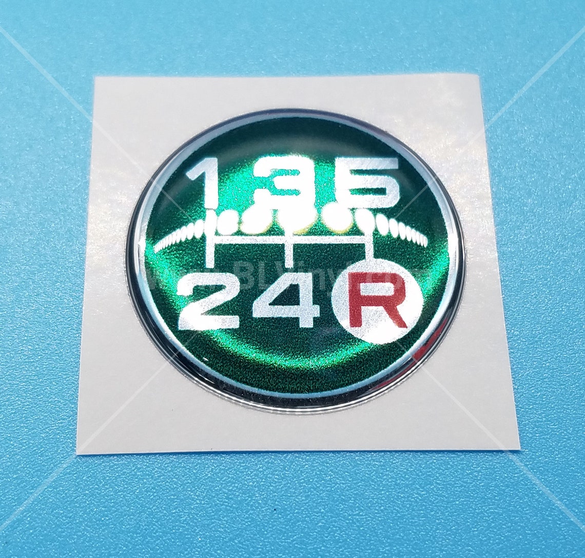 5-speed Shift Pattern Decal 24mm discontinued - Etsy