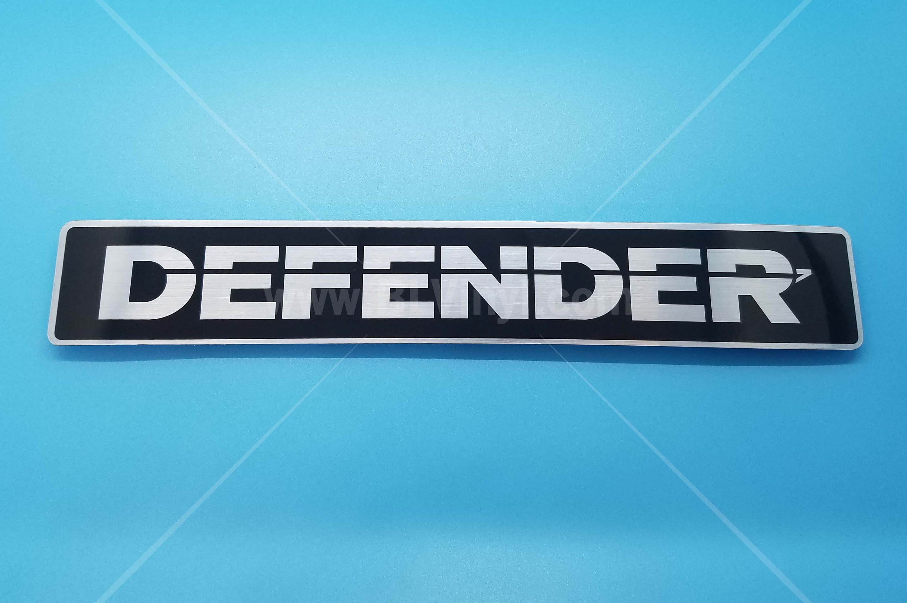 80s Style DEFENDER Grille Sticker - Etsy
