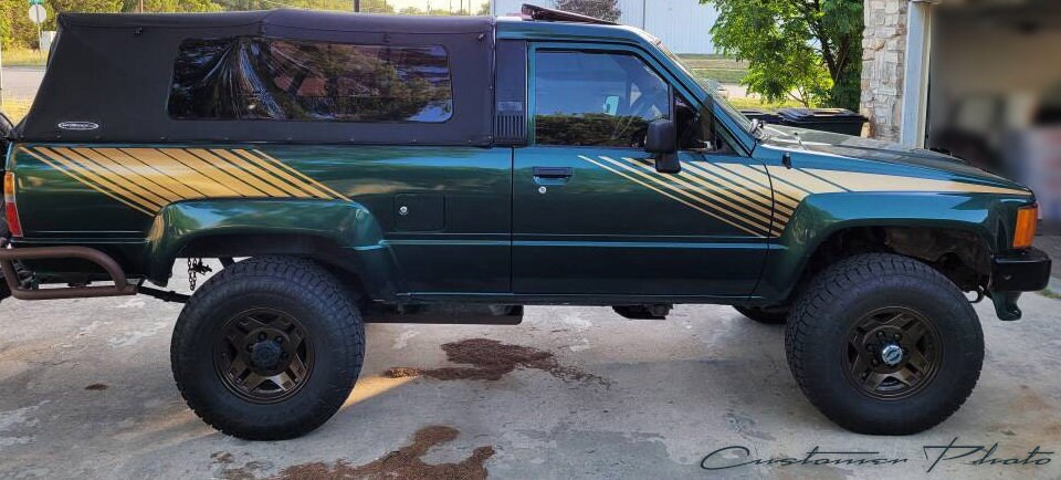1987-1988 4runner Decal Kit - Etsy