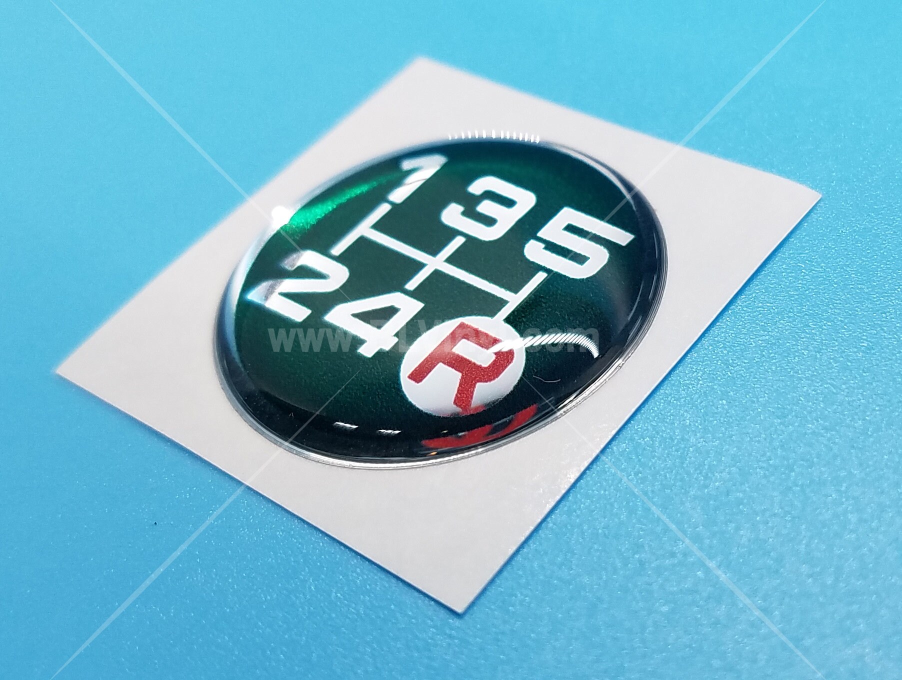 5-speed Shift Pattern Decal 24mm discontinued - Etsy