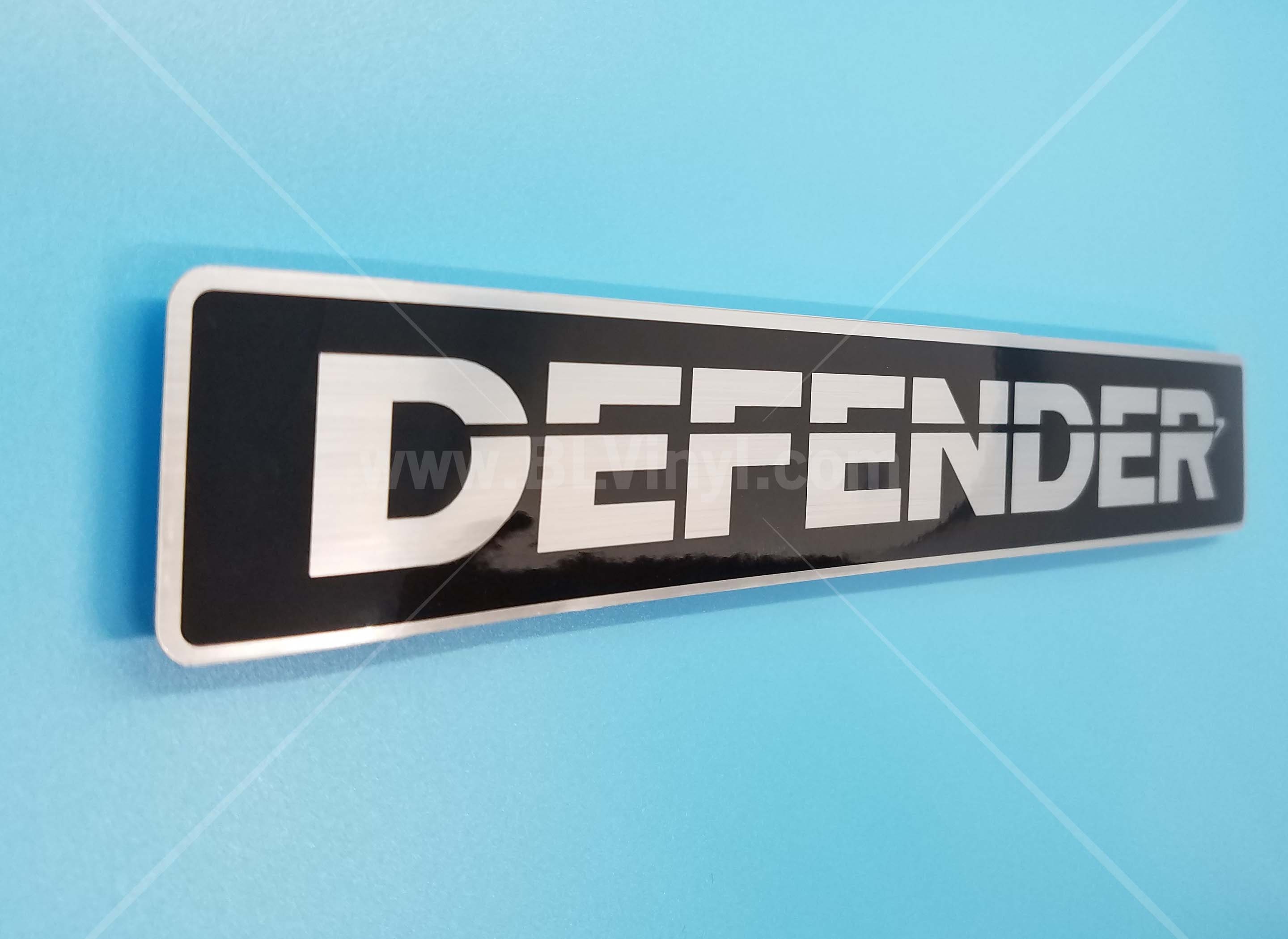 80s Style DEFENDER Grille Sticker - Etsy