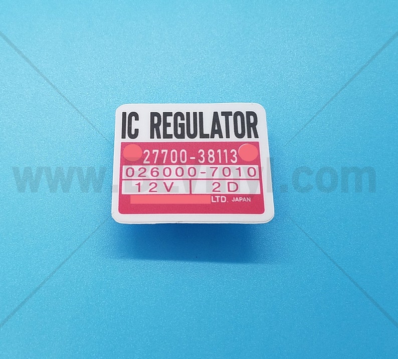 IC Regulator Sticker - Etsy