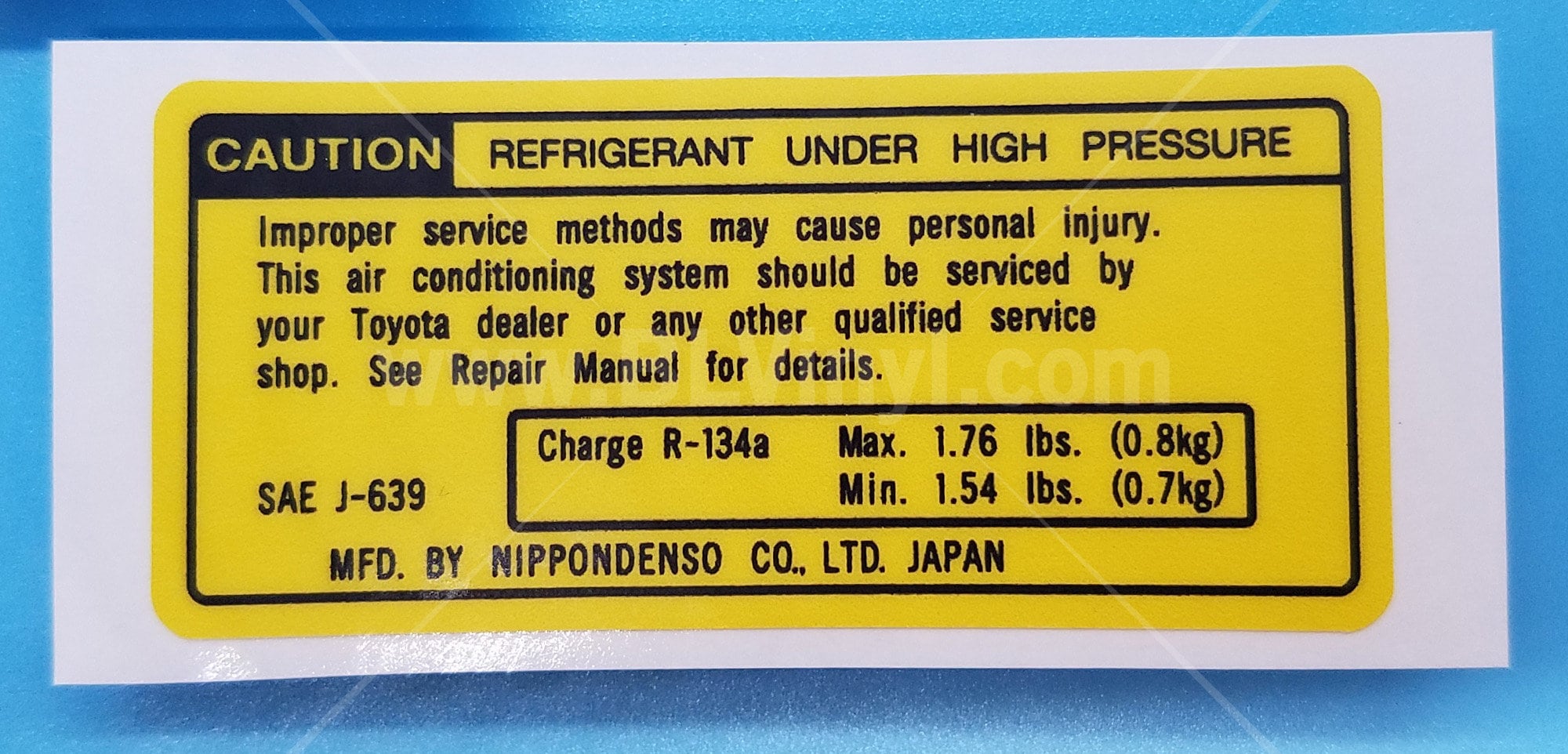 80s, 90s Air Conditioner CAUTION Decal - Etsy