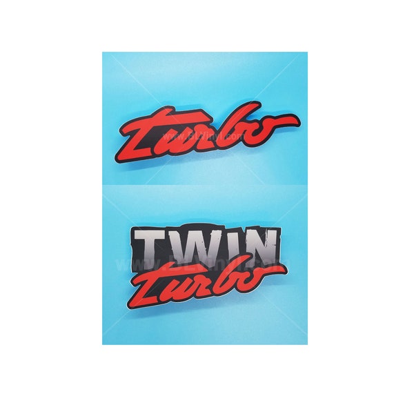 Twin Turbo Decal - Etsy