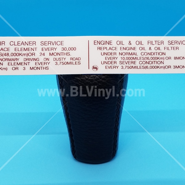 Air Cleaner Decal - Etsy