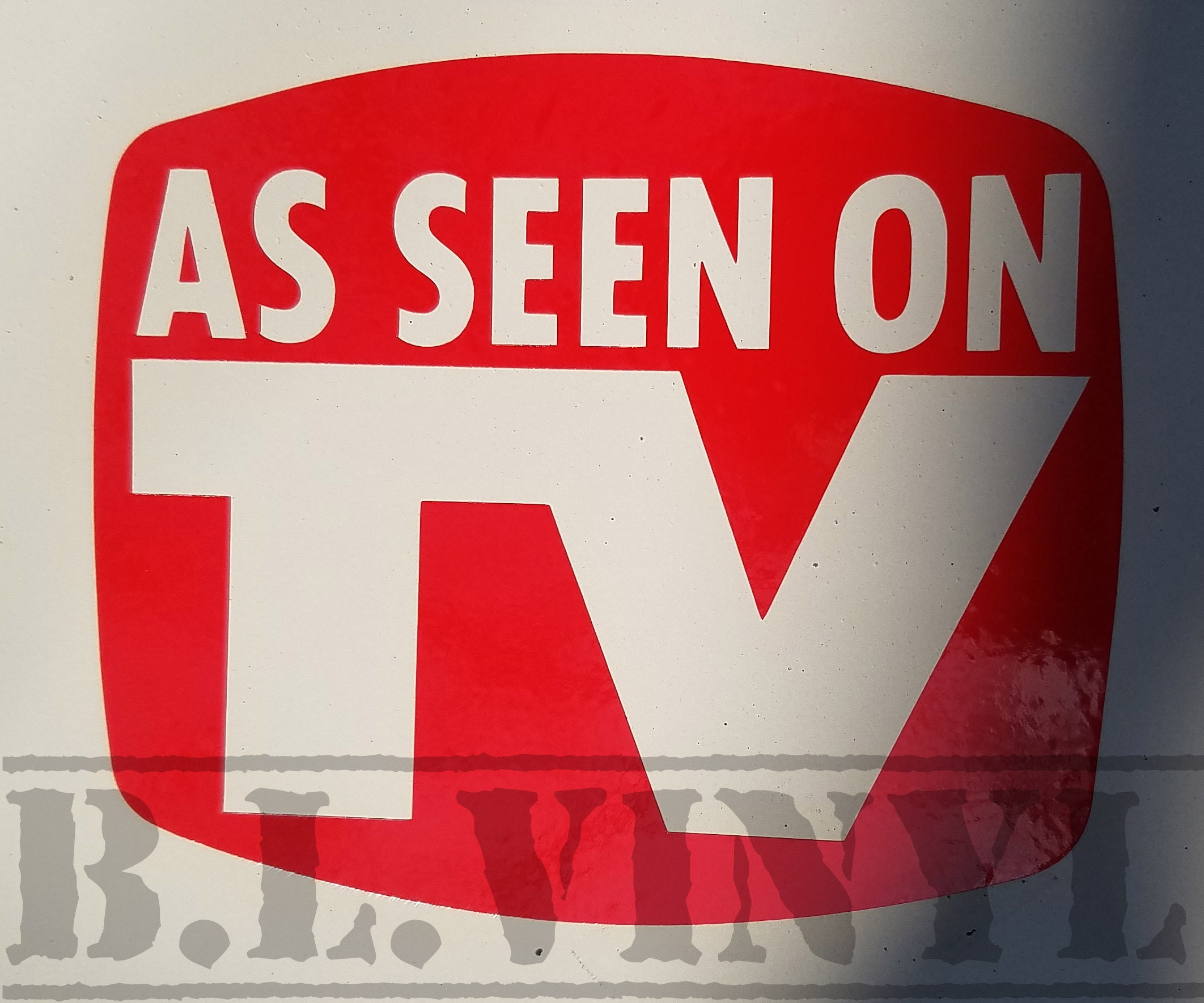 As Seen on TV Decal - Etsy