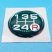 5-speed Shift Pattern Decal, 24mm (discontinued) - Etsy