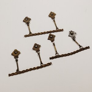 Vintage Window Shade Shade Pulls 3 Count Brass 4.25 - Etsy