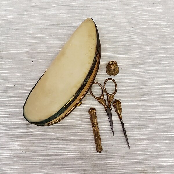 Antique Thimble Case - Etsy