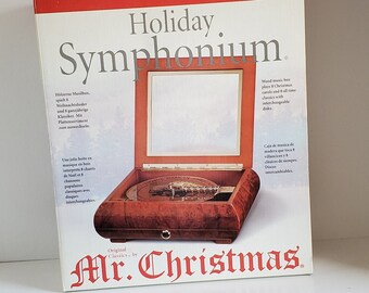 Mr christmas music box | Etsy