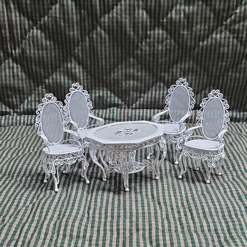 Victorian Wire Chair - Etsy