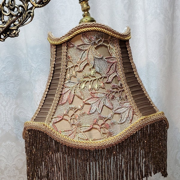 Embroidered Lamp Shade - Etsy
