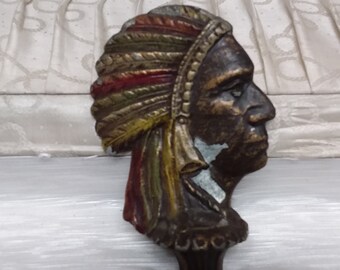 Indian Head Cast Iron - Etsy