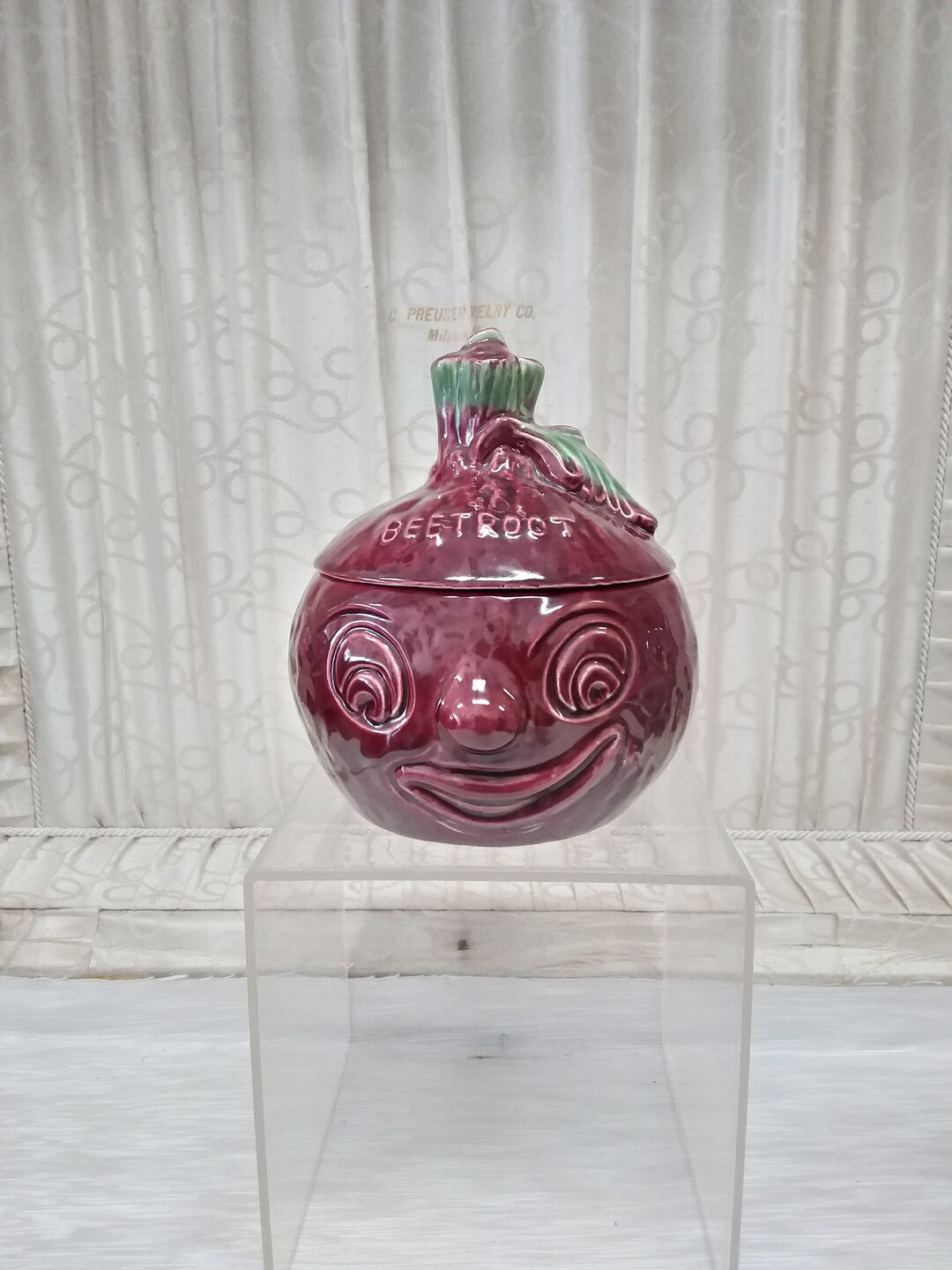 Beetroot Container With Lid 4553 Sylvac Made in England Ca. - Etsy