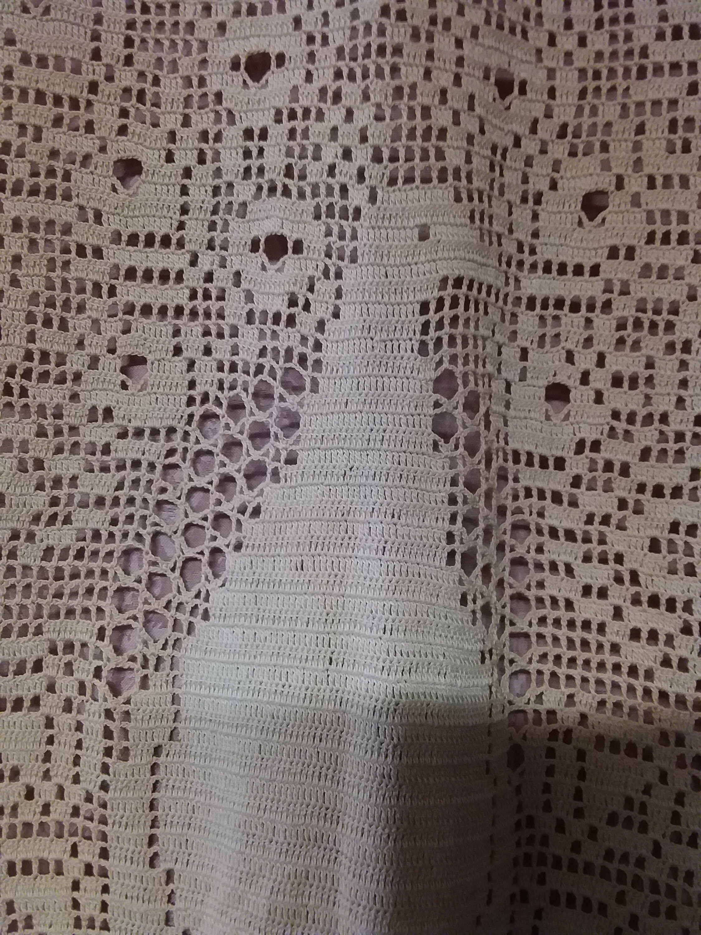 Peacock Filet Crochet Pattern