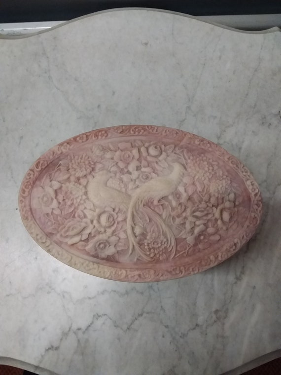 incolay stone jewelry box birds of paradise - munimoro.gob.pe