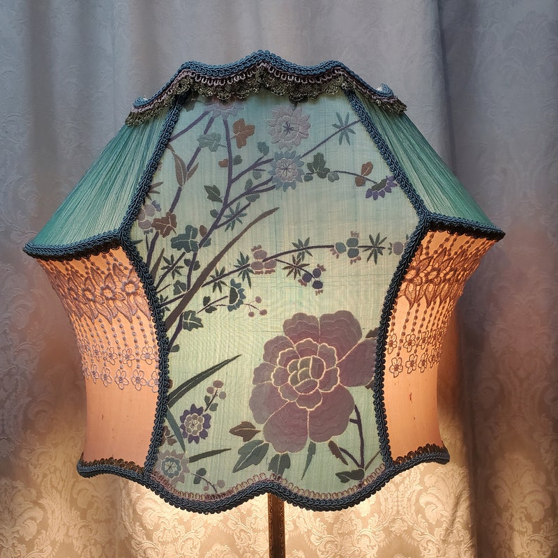 Embroidered Lamp Shade - Etsy