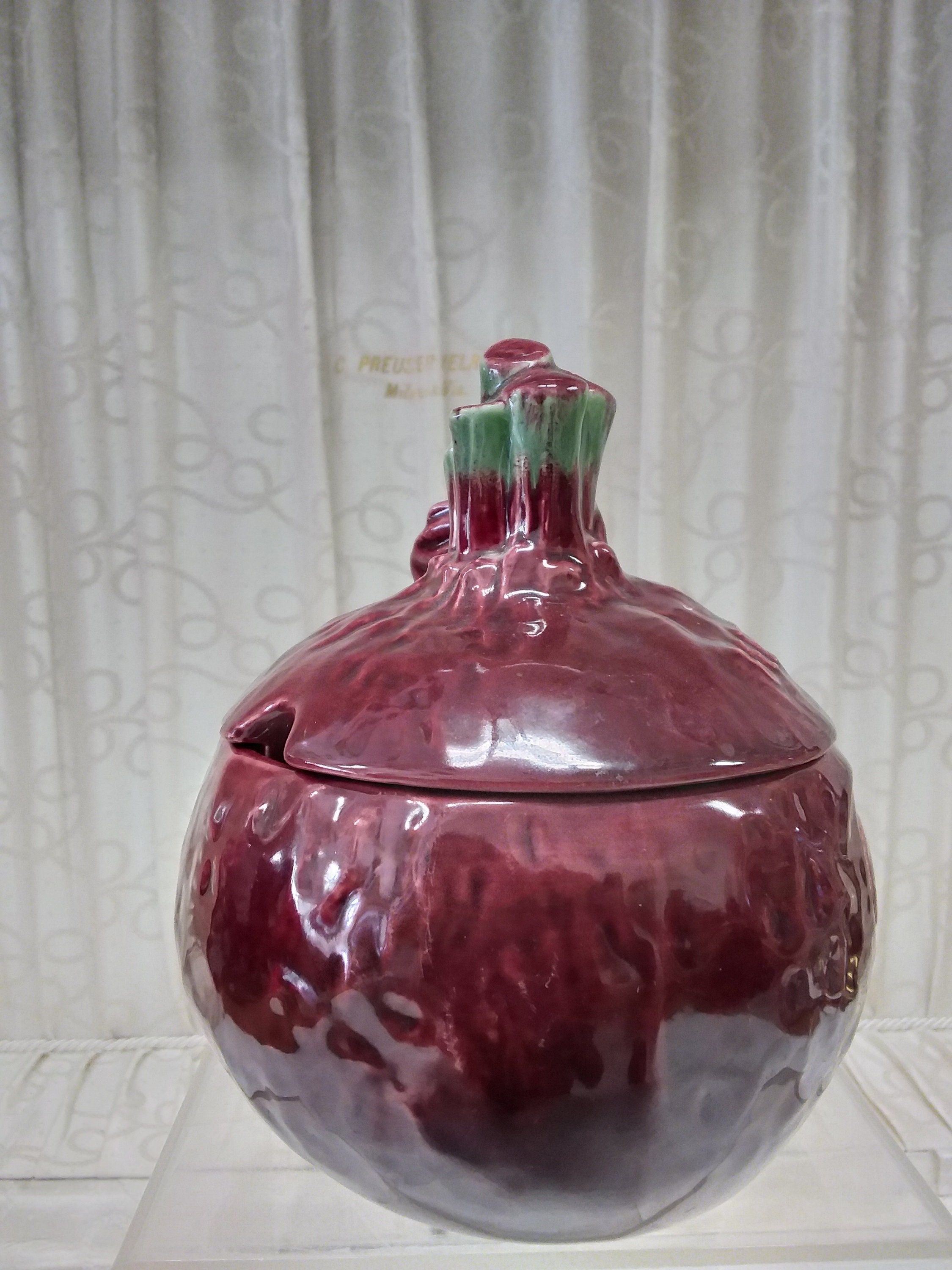 Beetroot Container with Lid 4553 SylvaC made in England Ca. | Etsy