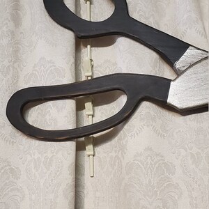 Wood Sewing Scissors Actually Open/shut Advertising Window - Etsy