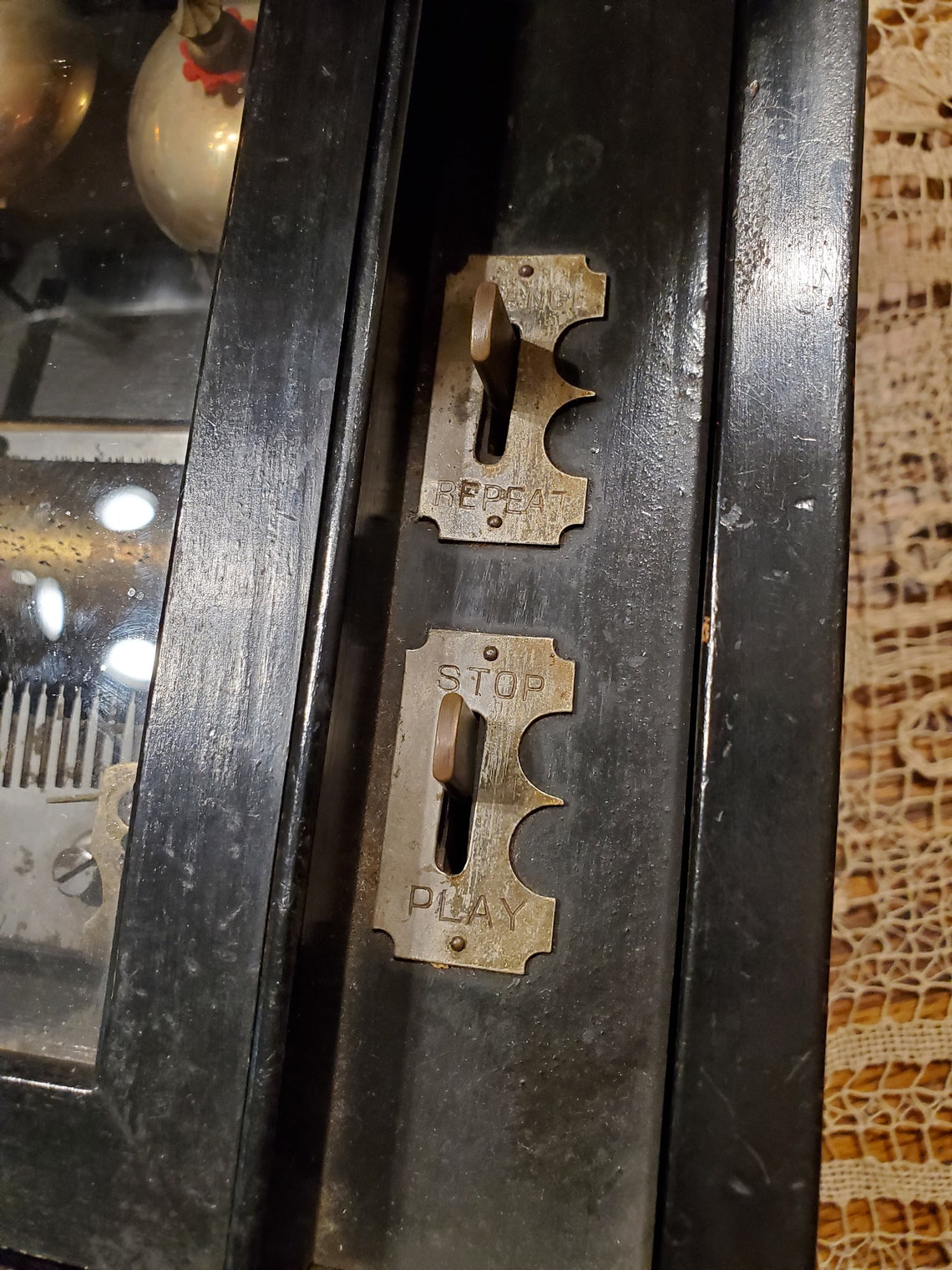 1800's French Music Box 4 Bells Cob Driven Beautiful | Etsy