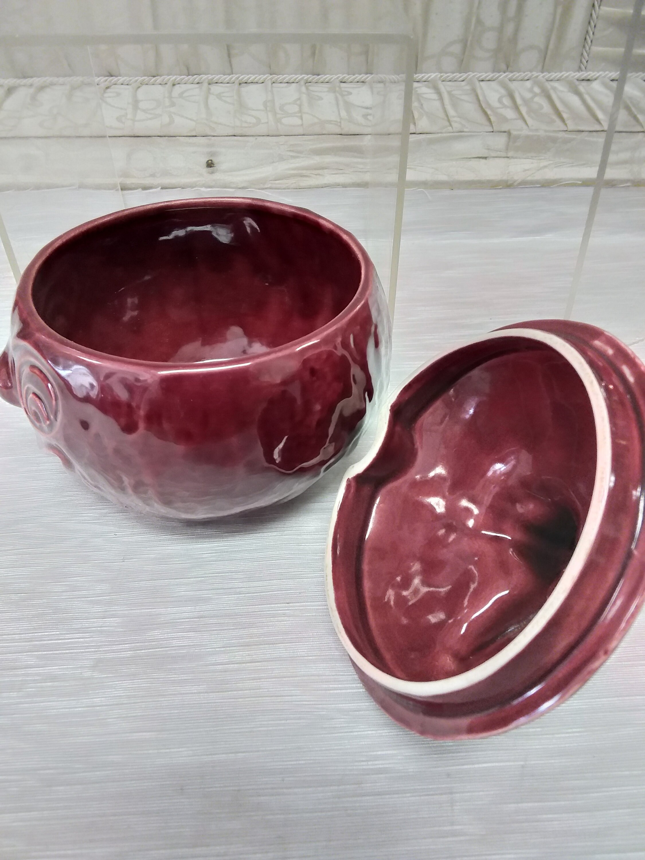 Beetroot Container with Lid 4553 SylvaC made in England Ca. | Etsy