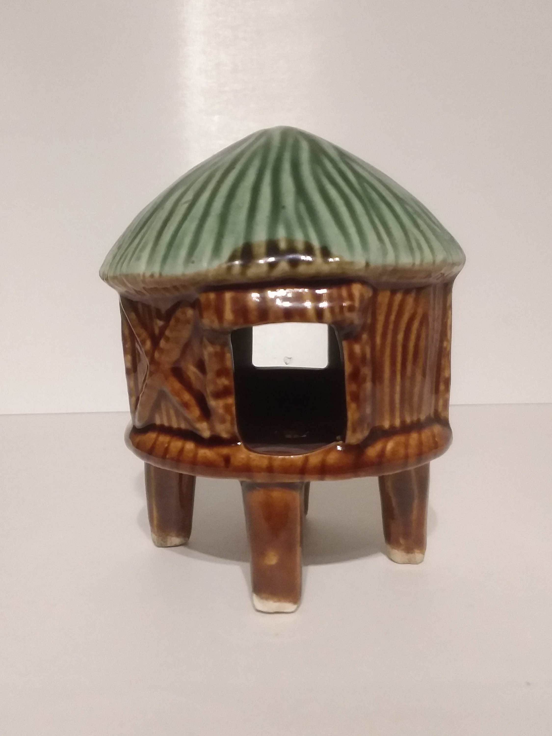 Mudmen Village for Aquarium or Terrarium Ca 1950's 8 - Etsy UK