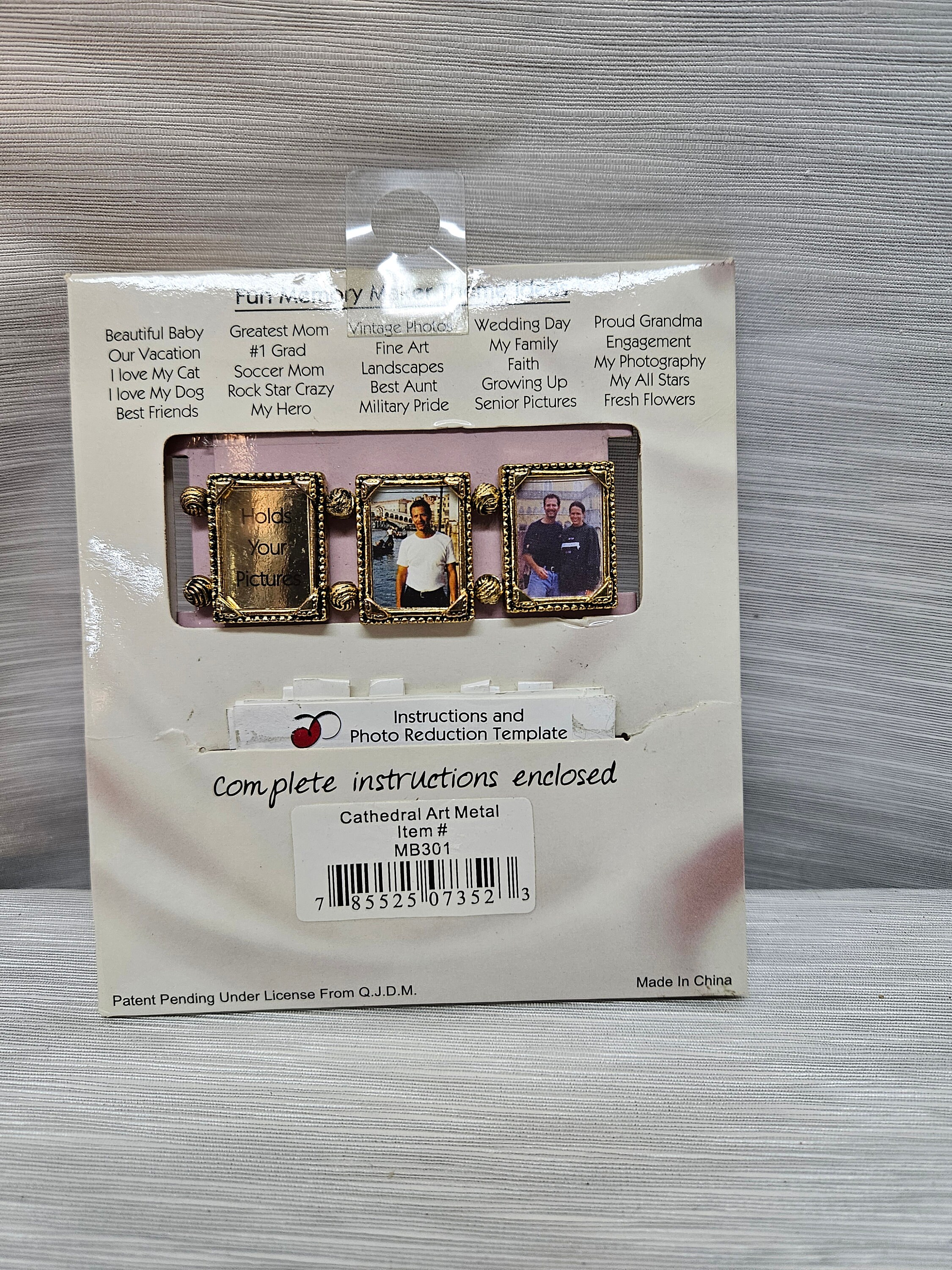 Memory maker memory maker horizontal 6 frame stretch photo bracelet 3 sizes silver gold y766 store